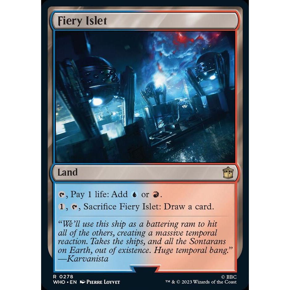 Fiery Islet - Universes Beyond: Doctor Who (WHO) | Shopee Malaysia