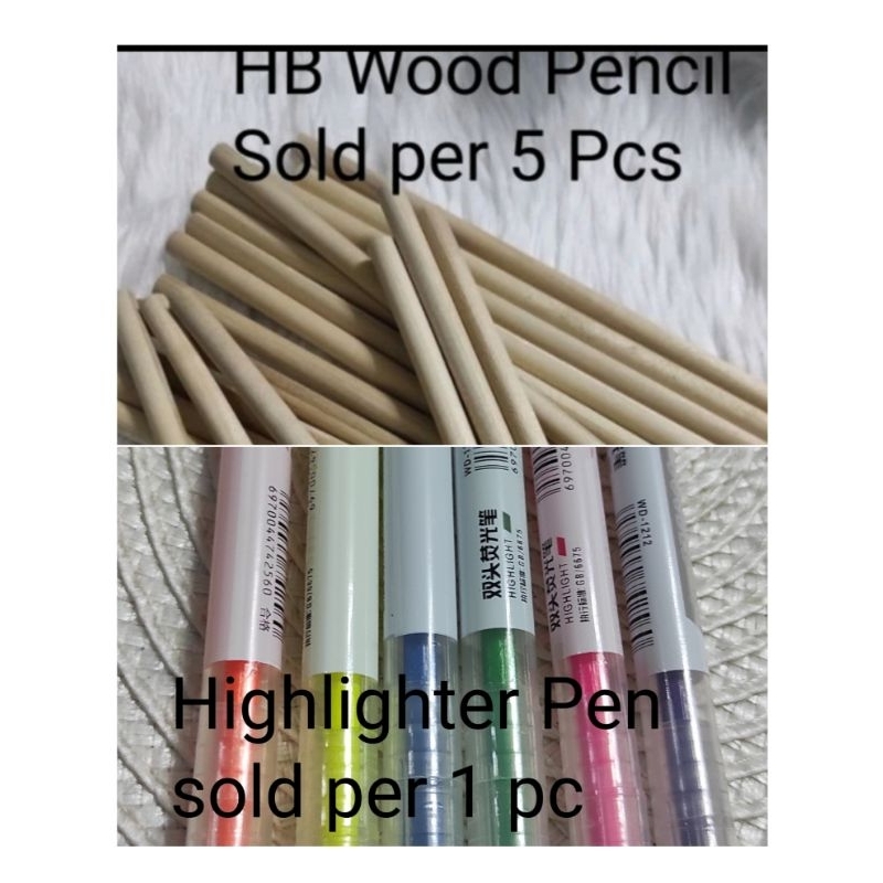 HB Pencil Hexagon Round Shape For Primary Students, Sold per 5 Pcs ...