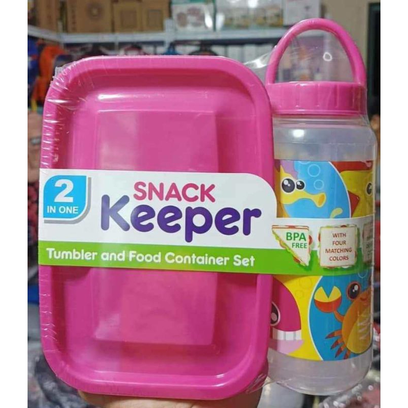 Snack Keeper Set for Kids Food Keeper Lunch Box Set | Shopee Malaysia