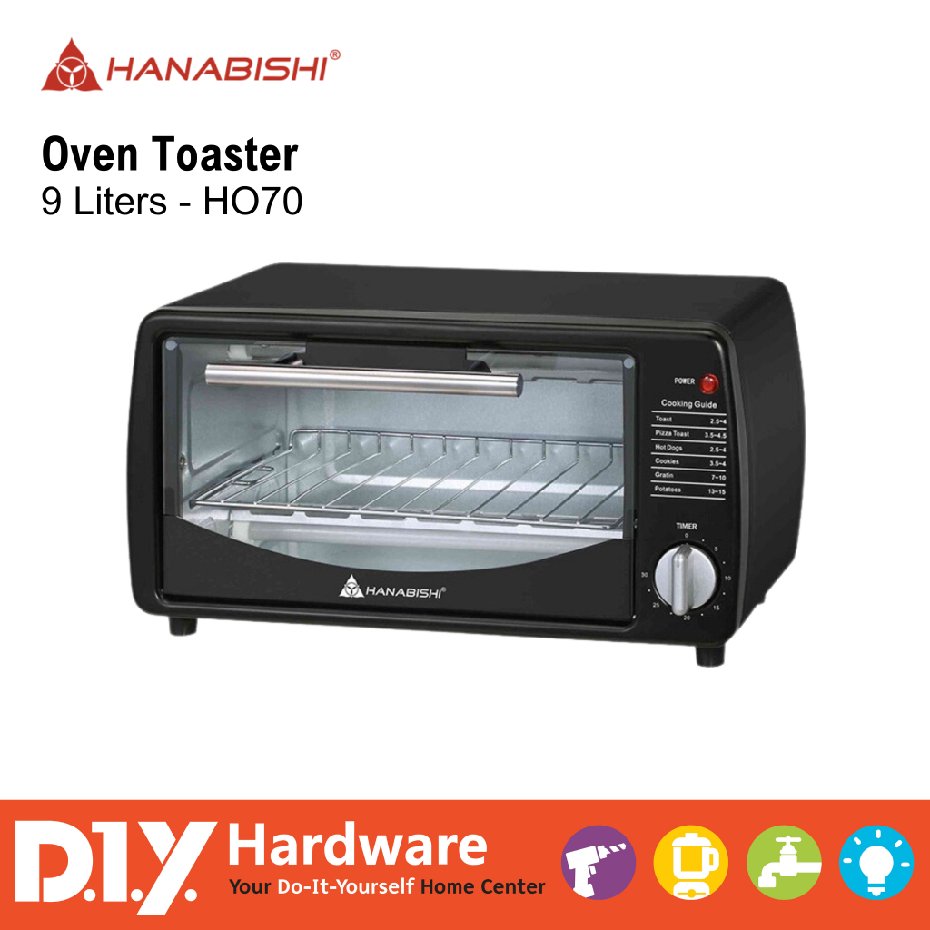 Hanabishi Oven Toaster 9L HO70 Bake | Toast | Shopee Malaysia