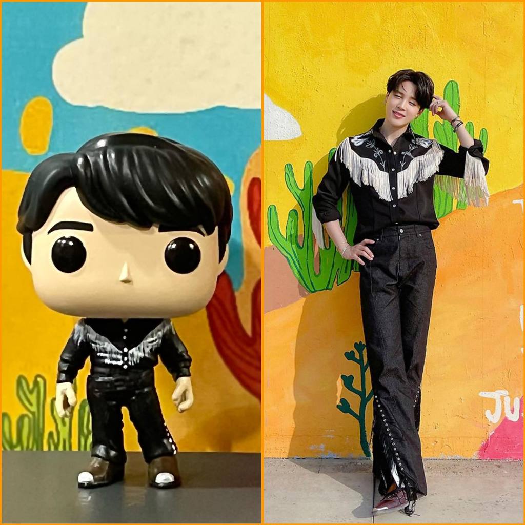 BTS Jimin Black PTD (Created by Oda Exclusive Custom pops) | Shopee Malaysia