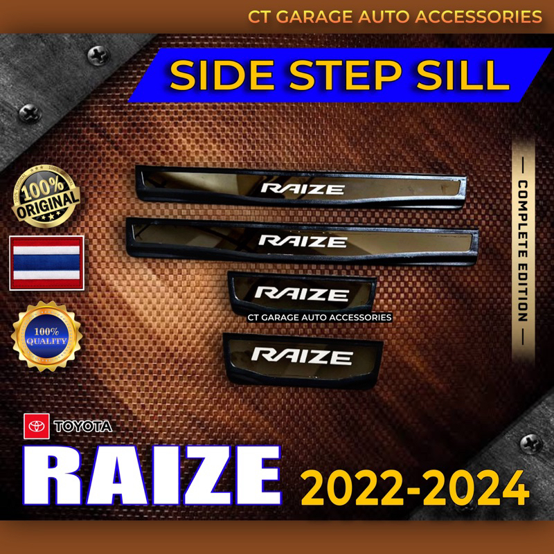 TOYOTA RAIZE 2022-2024 SIDE STEP SILL | Shopee Malaysia