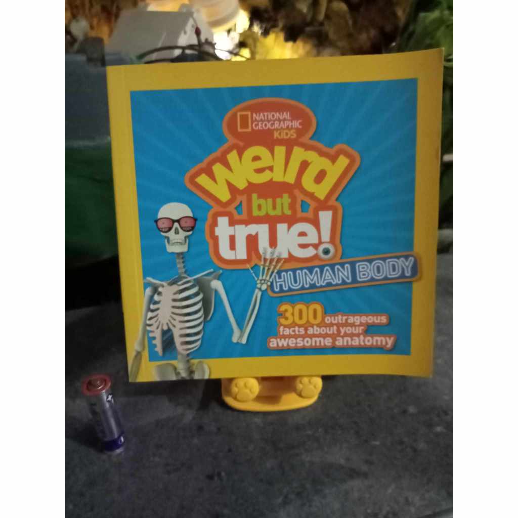 Weird But True - Human Body [National Geographic Kids] | Shopee Malaysia