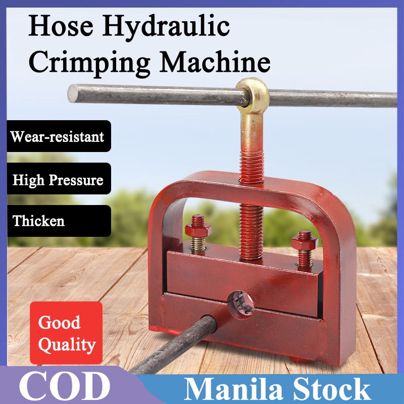 Hose Hydraulic Crimping Machine High Pressure Hose Clamp Press Tools ...