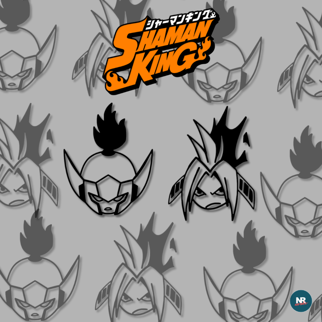 Shaman King Amidamaru Bason Spirit Form Vinyl Decal Anime Sticker for ...