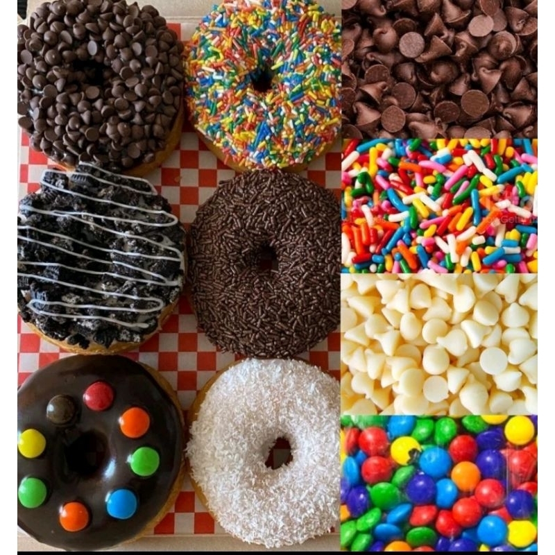 springkle, mini mallows, choco drops, mini nips 100grams | Shopee Malaysia
