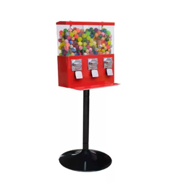 Triple Head Candy Vending Machine with Stand and FREEBIES | Shopee Malaysia
