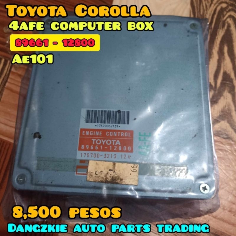TOYOTA COROLLA 4AFE ECU ( COMPUTER BOX ) AE101 AE111 | Shopee Malaysia