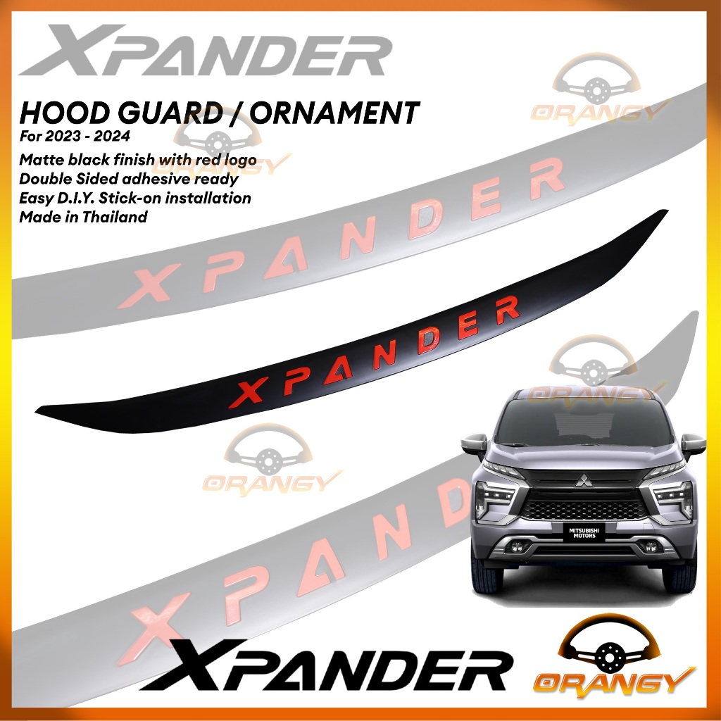 Mitsubishi Xpander 2023 - 2024 OEM Hood End / Hood Lip / Hood Guard ...