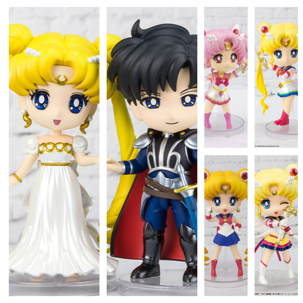 FIGUARTS Mini Sailor Moon Super Sailor Moon Princess Serenity Super ...