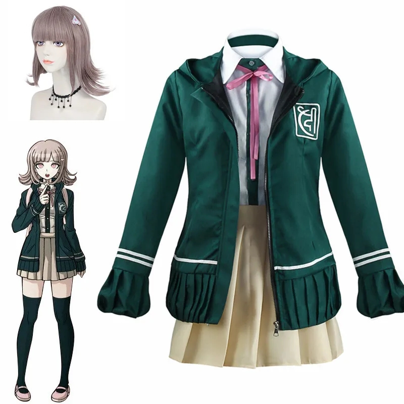 Anime Danganronpa: Trigger Happy Havoc Nanami ChiaKi Cosplay Wig ...