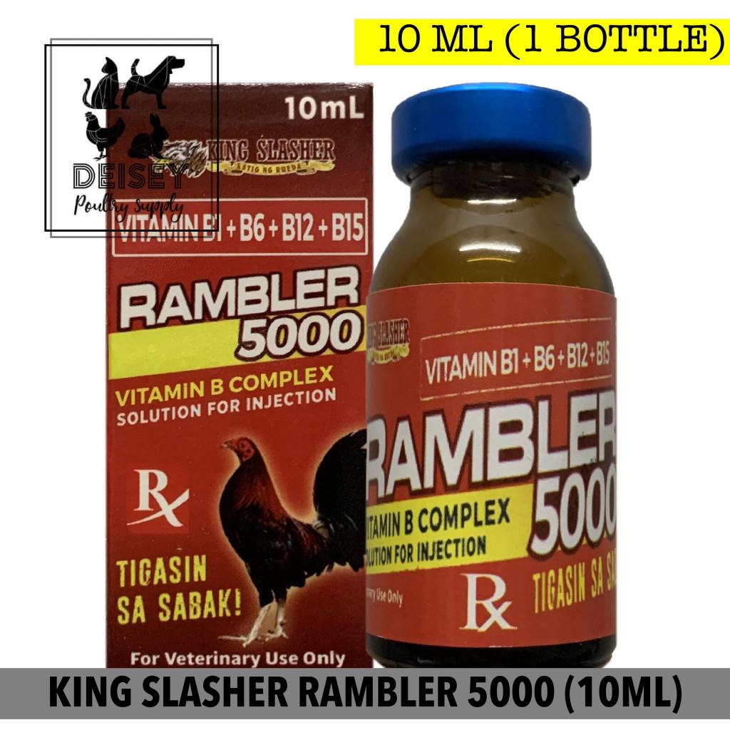 KING SLASHER RAMBLER 5000 B-COMPLEX FOR ANIMALS (10ML) | Shopee Malaysia