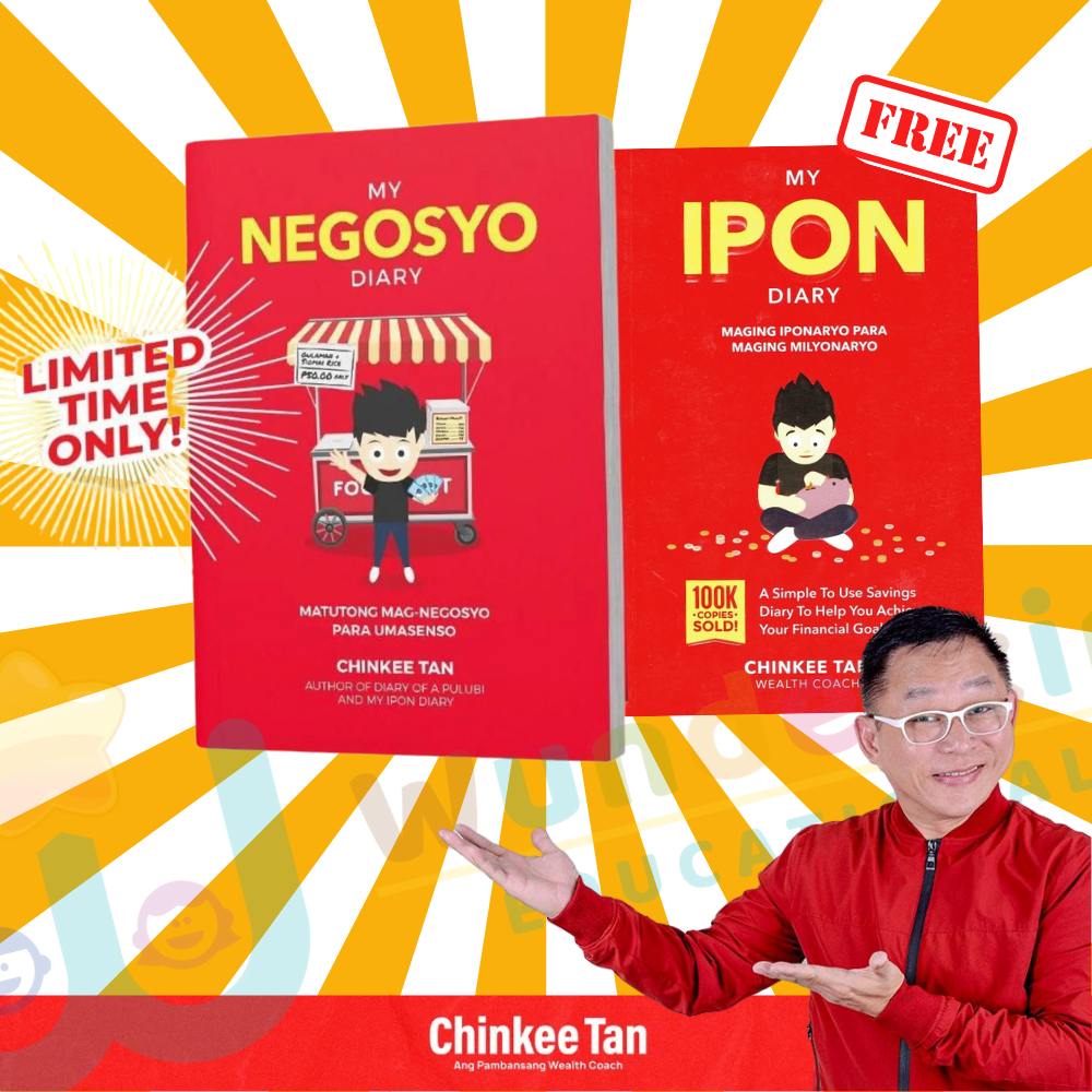 IPONegosyo BOOK BUNDLE (NEGOSYO + IPON DIARY) BY CHINKEE TAN | Shopee Malaysia
