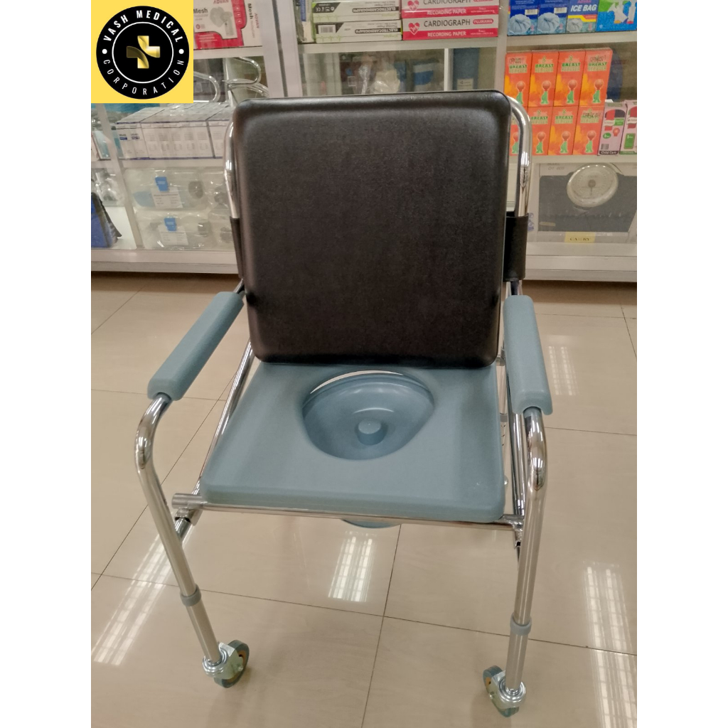 commode chair with wheels | Shopee Malaysia