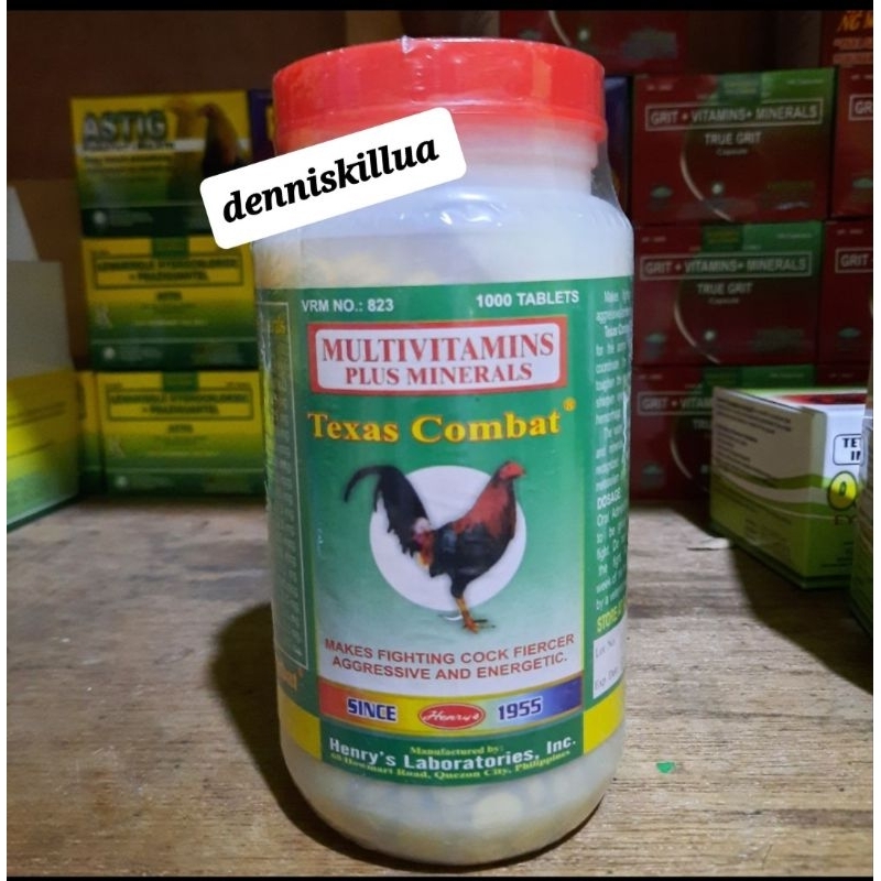 TEXAS COMBAT MULTIVITAMINS 1000 TABLETS | Shopee Malaysia