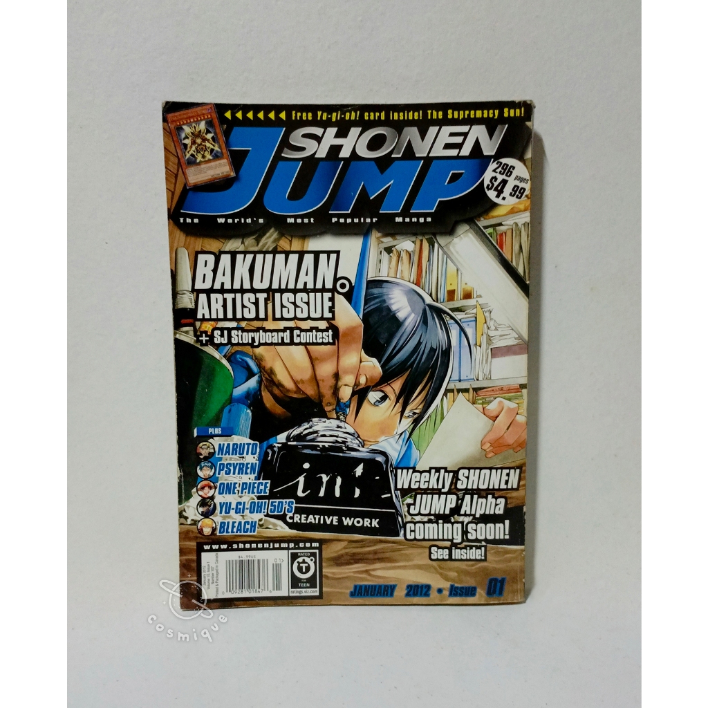 SHONEN JUMP MANGA - BAKUMAN (PRELOVED BOOK) | Shopee Malaysia