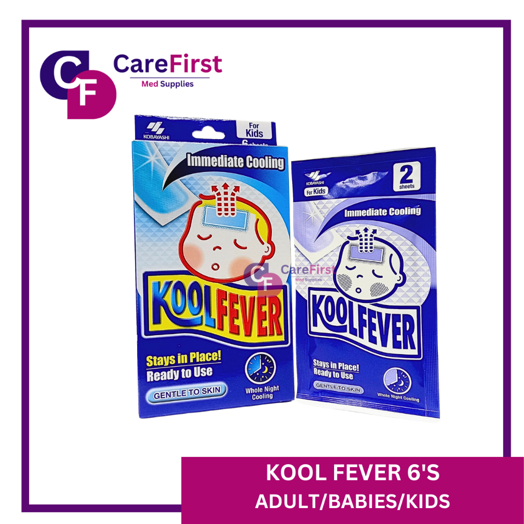 Kool Fever (1Pack) (2sheets) | Shopee Malaysia
