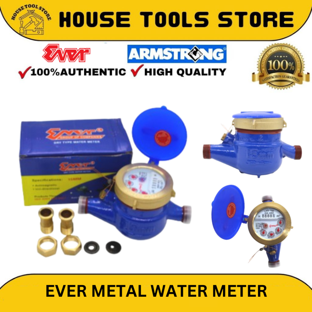 METAL WATER METER HIGH QUALITY WATER METER | Shopee Malaysia