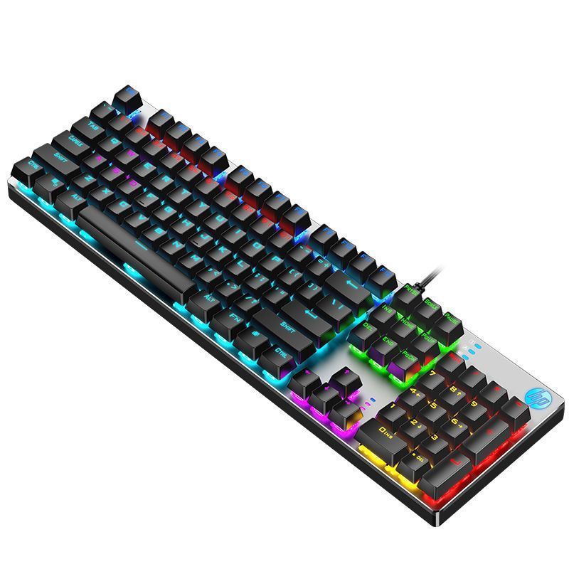 Wired Mechanical keyboard HP GK400F Floating Keycap Full key Colorful ...