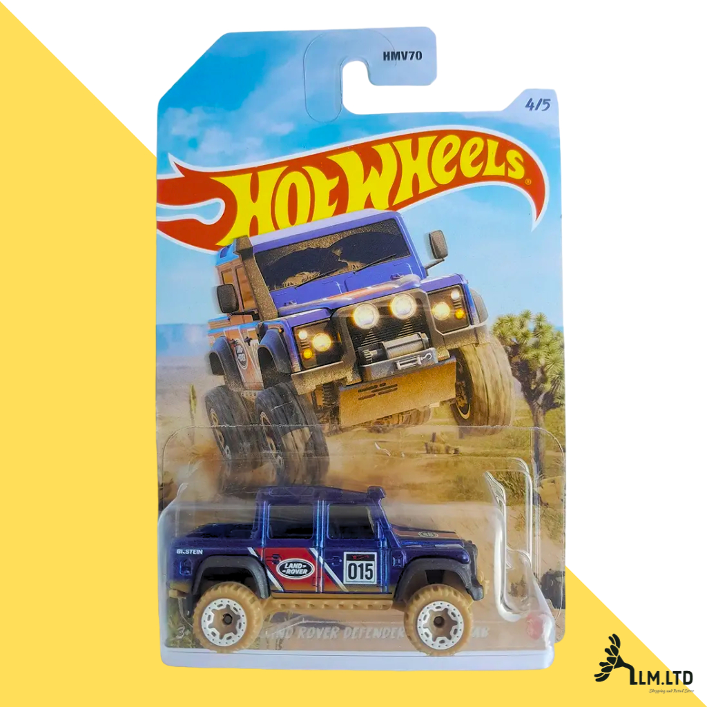 Hotwheels: Mud Runners 15 Land Rover Defender Double Cab (4/5) | Shopee ...
