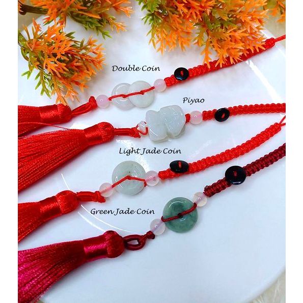 Real Jade Coin, Piyao Design Fengshui Keychain Amulet | Shopee Malaysia