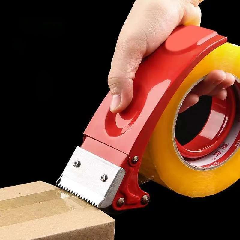 LYX Tape Dispenser Metal Tape Cutter Packaging Tape Dispenser Heavy ...