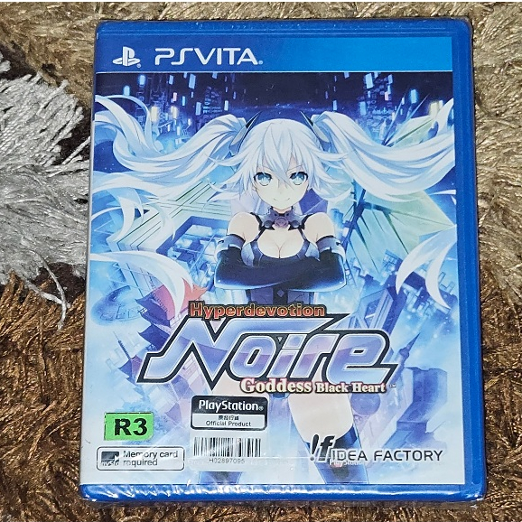 Hyperdevotion Noire: Goddess Black Heart (R3) PS Vita Game | Shopee ...