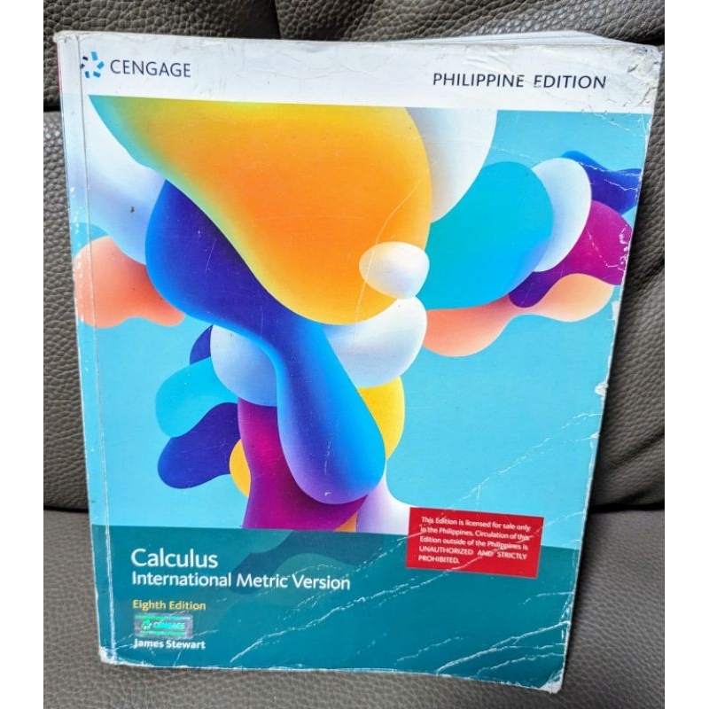 Calculus - International Metric Version Cengage (Used) | Shopee Malaysia