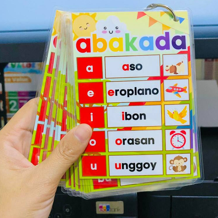 Abakada Pantinig Tagalog Primary Reading Laminated educational ...
