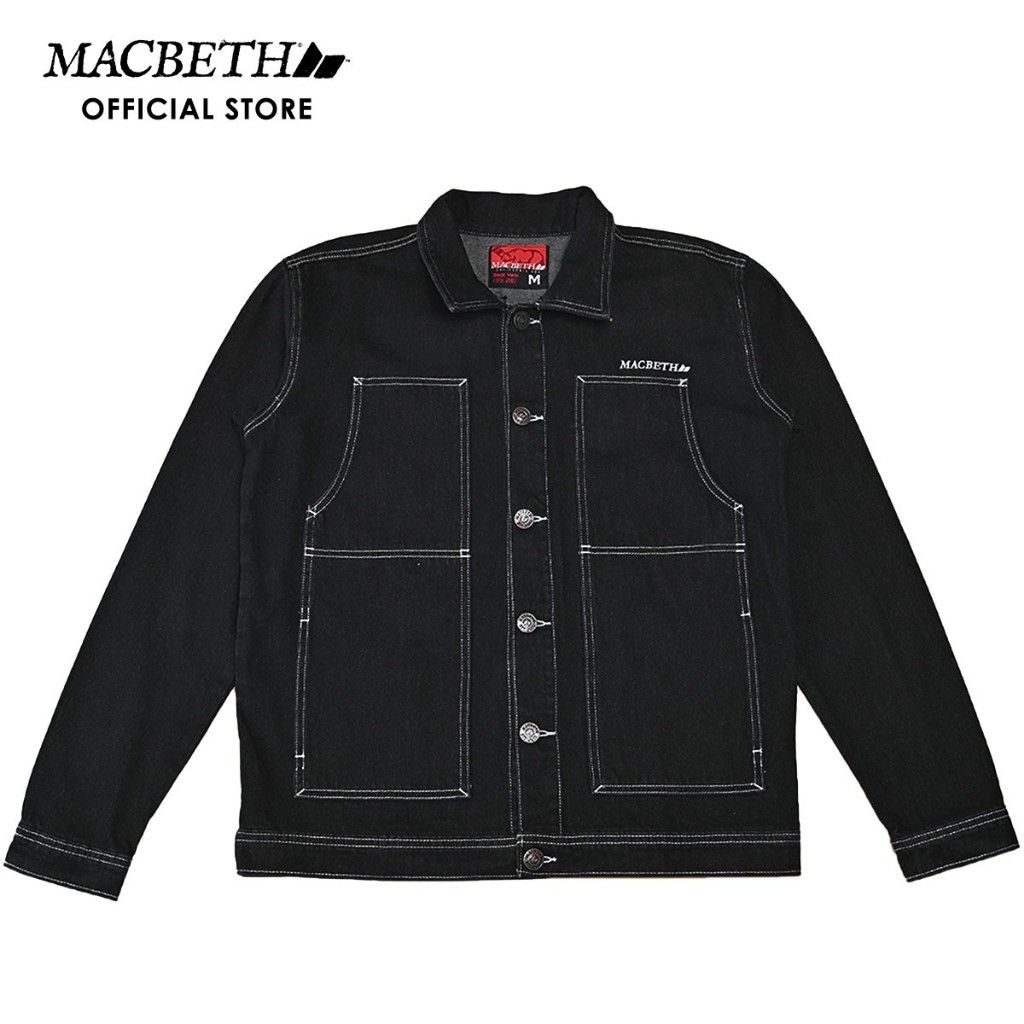 Macbeth Men's Denim Jacket " NATANIEL " | Shopee Malaysia
