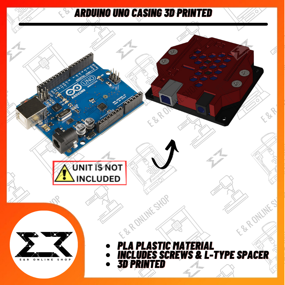 ARDUINO UNO Casing 3D Printed | Shopee Malaysia