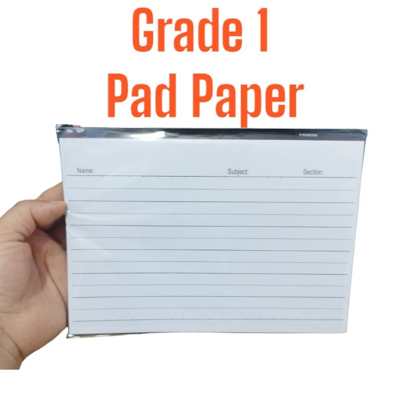 Writing Pad for grade 1 ( 70 gsm)30 pages | Shopee Malaysia