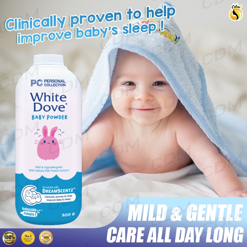Personal Collection White Dove Baby Powder 200g Mild, Gentle Care and ...