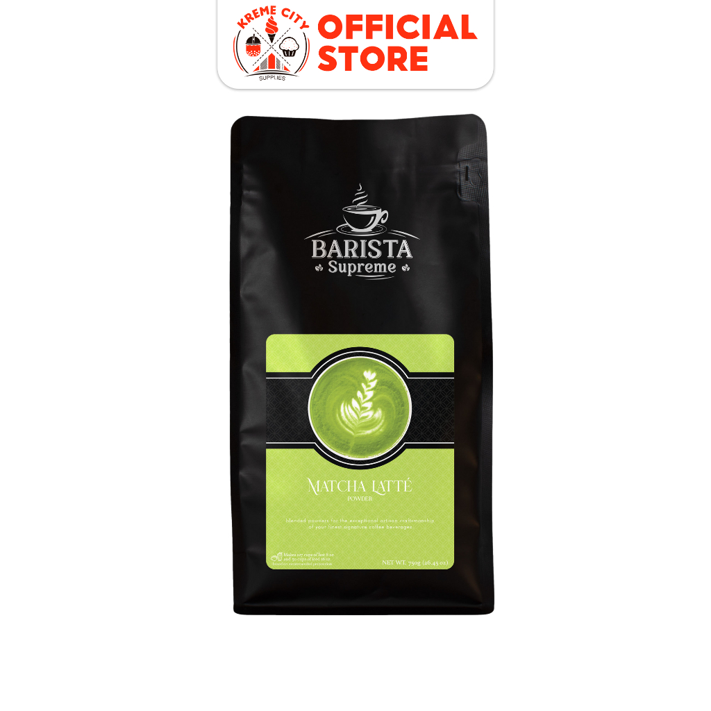 TOP Creamery Barista Supreme Matcha Latte Powder Beverage Premix 750g ...