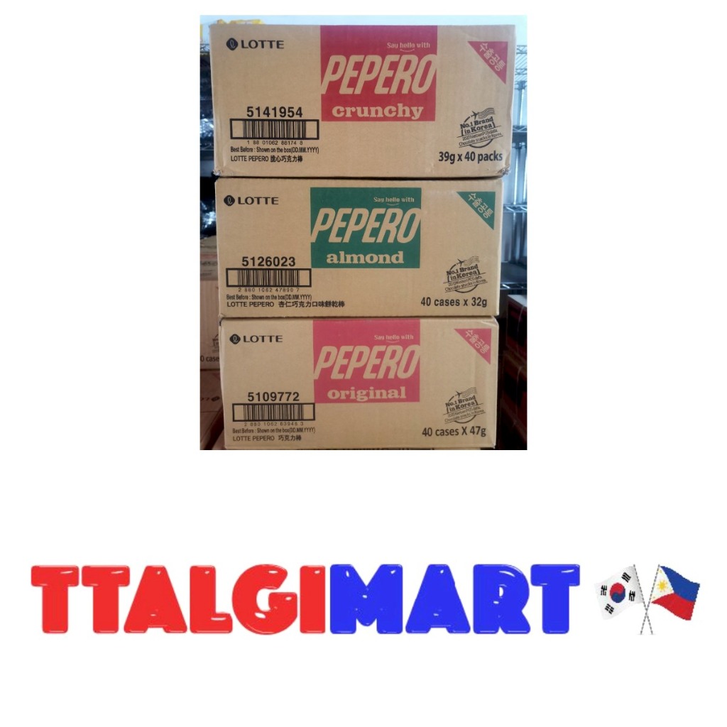 LOTTE PEPERO 1BOX 40PCS | Shopee Malaysia