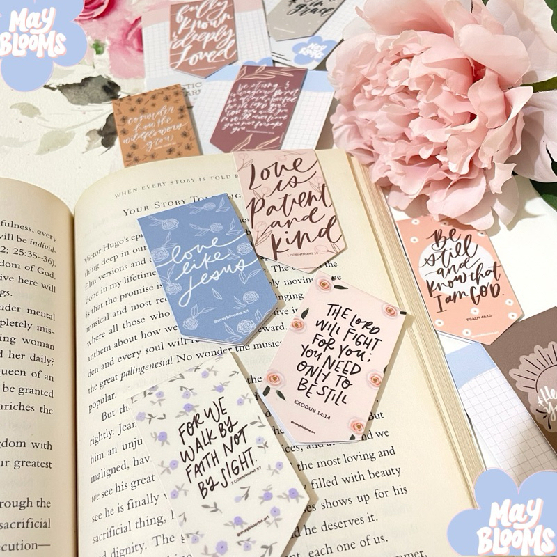 Magnetic Book Marks, Magnetic Bookmarks Glittered, Bible Verse Magnetic ...