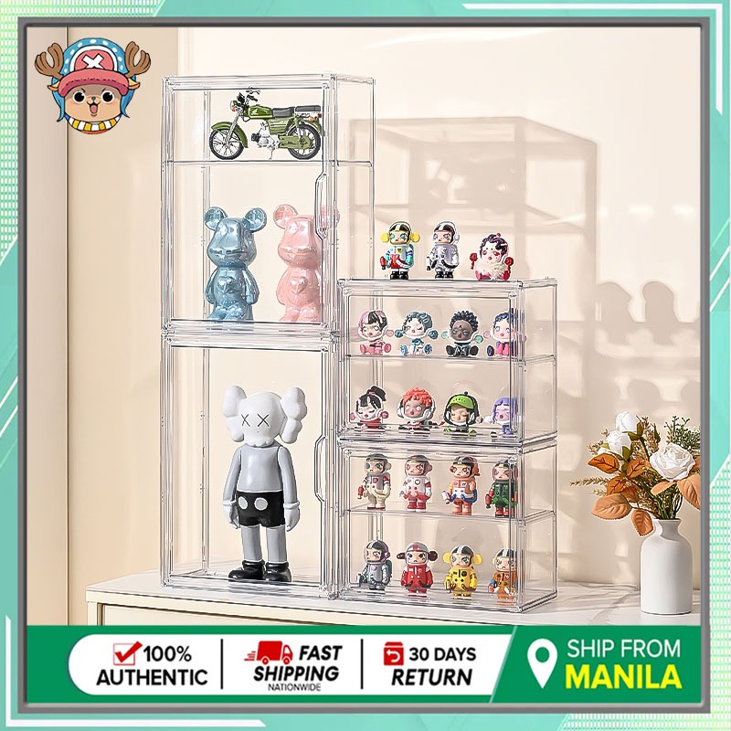 Acrylic Display Case Popmart Storage Organizer Transparent Boxes ...