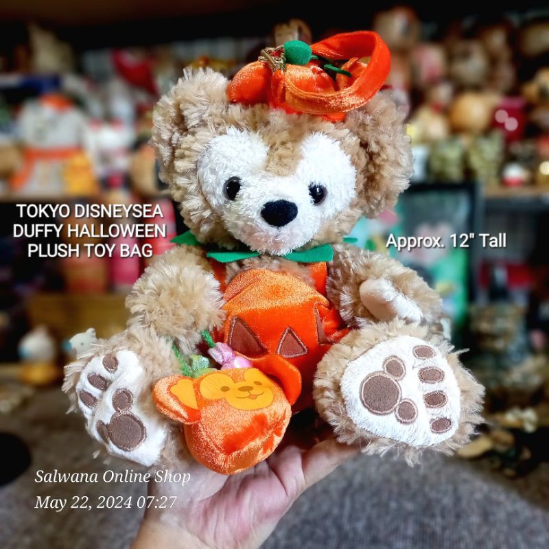 DISNEYSEA DUFFY HALLOWEEN PLUSH TOY BAG • JAPAN SURPLUS • BAMBI ...