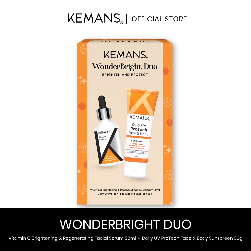 Kemans WonderBright Duo (Brighten and Protect) | Shopee Malaysia