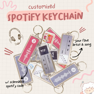 SB19 Keychain Spotify Keychain with Scannable Code | Shopee Malaysia