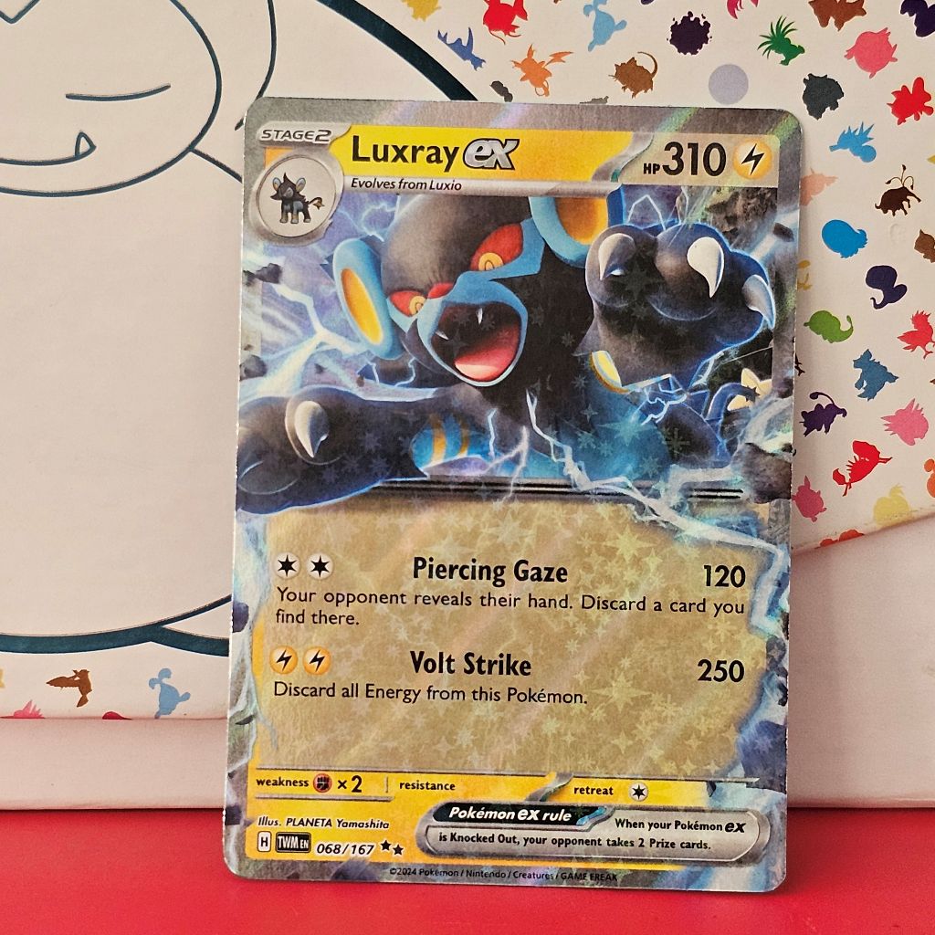 Pokemon TCG | Luxray ex - 068/167 | Ultra | Twilight Masquerade ...