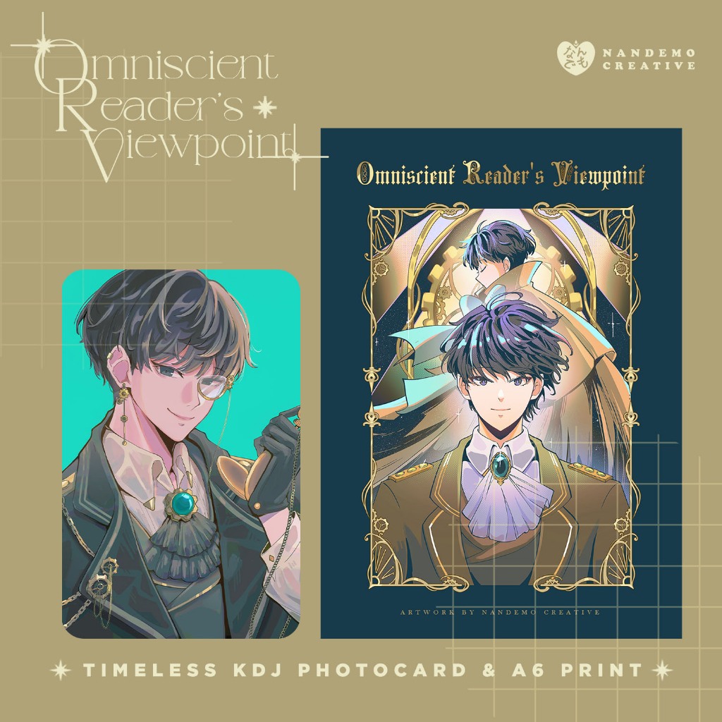 ORV - Omniscient Reader's Viewpoint Timeless Kim Dokja Photocard and Art Print | Shopee Malaysia