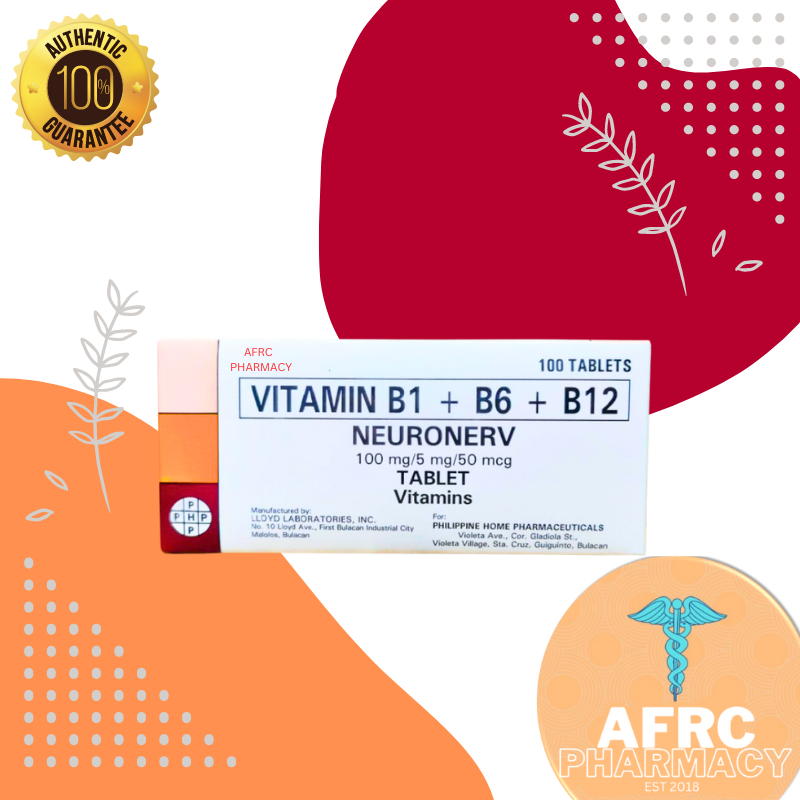 Neuronerv Vitamin B Complex 100 Tablets Neurobion Generic | Shopee Malaysia
