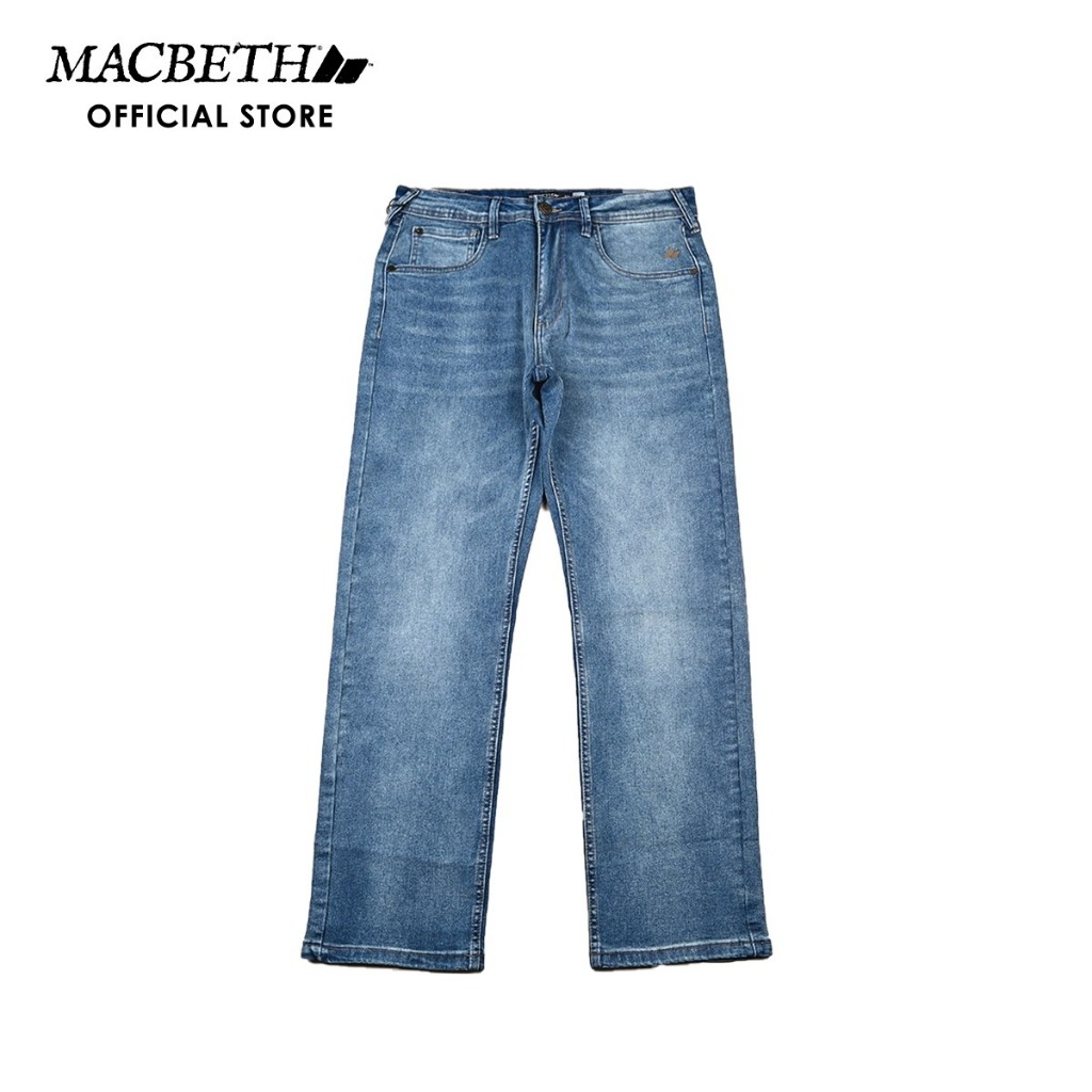 Macbeth Men's Reg. Denim Pants " Mid Rise Straight Cut " | Shopee Malaysia