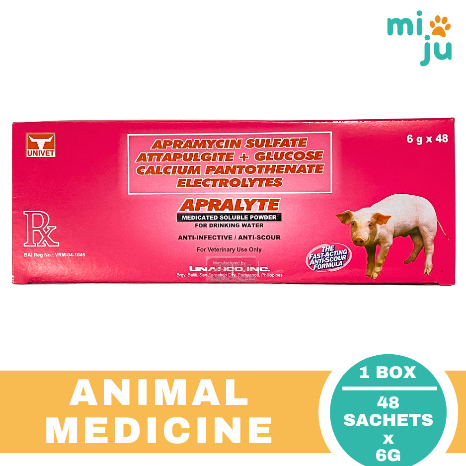 Apralyte (1 Box/48 Sachets x 6g) - For Animal Use | Shopee Malaysia