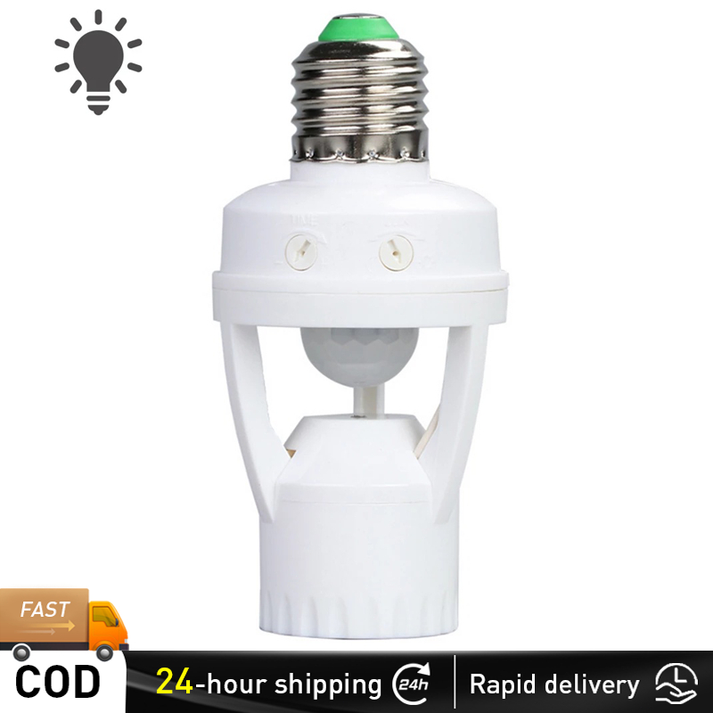 E27 Plug PIR Motion Sensor 220V Light Bulb Holder/Intelligente ...