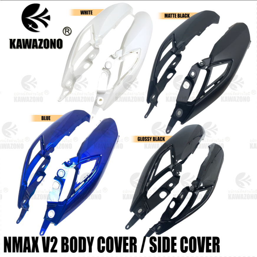 NMAX V2 / V2.1 COVER, SIDE 1 & 2 LONG SIDE COVER (A-077) FOR MOTORCYCLE ...