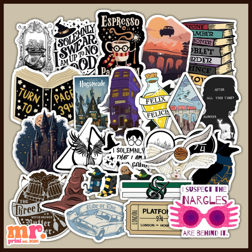 HARRY POTTER VOL 5 STICKERS WIZARD WATERPROOF STICKERS | Shopee Malaysia