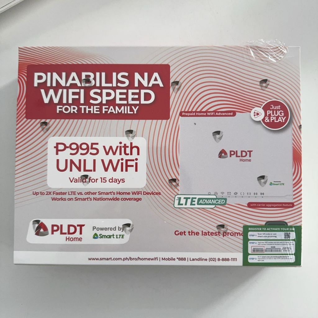 Smart Bro PLDT Home FX-ID7 Wifi Sulit Speed Pampamilya With Unli Wifi Valid For 15Days | Shopee ...