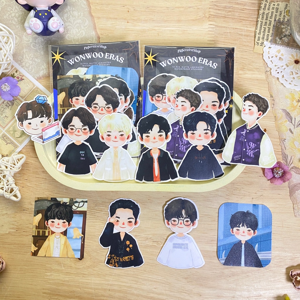 17 Wonwoo Eras Sticker Packs, Wonu Sticker Packs, 7Teen Sticker Packs ...